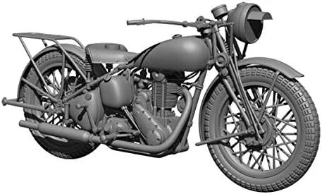 H3 MODEL WORLD War II British Army Military Bike Bone to Ride Model Kit ...