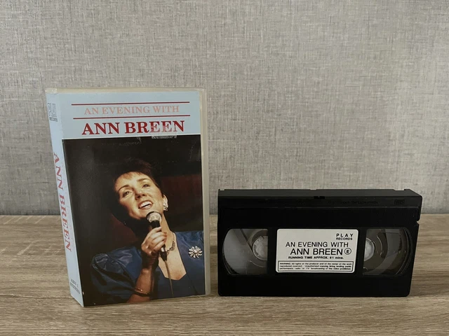 ANN BREEN AN Evening With Ann Breen- VHS Video, Retro £11.99 - PicClick UK