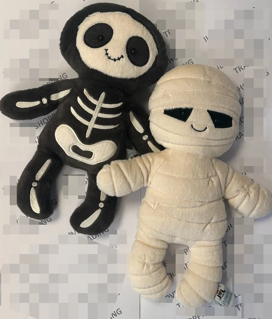 JELLY FLUFFY COLLECTABLE Halloween Skeleton / Mummy Bob Plush Toy £20. ...