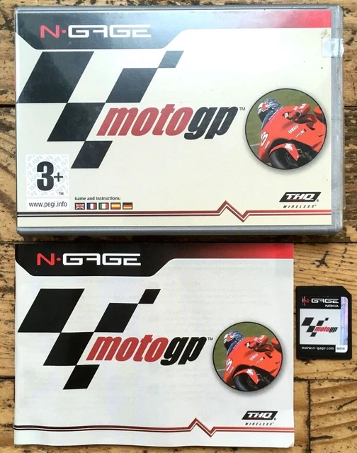 MOTO GP COMPLET Boîte Notice Nokia N-Gage Pal Fr Uk Cib Ovp Ngage Jeu Game Spiel EUR 1,00 ...