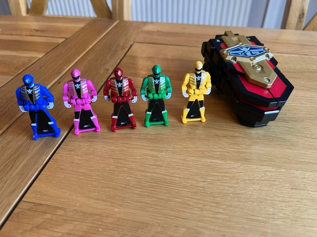 POWER RANGERS DX Megaforce Legendary Morpher with 5 pirate full working ...