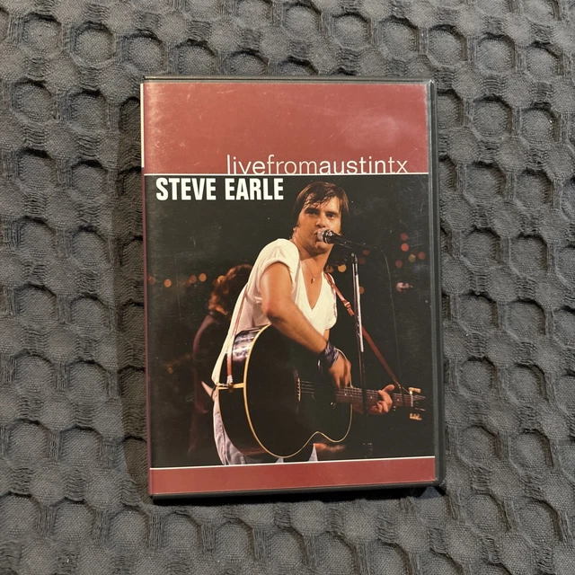 STEVE EARLE - Live From Austin Texas TX Austin City Limits DVD Region ...