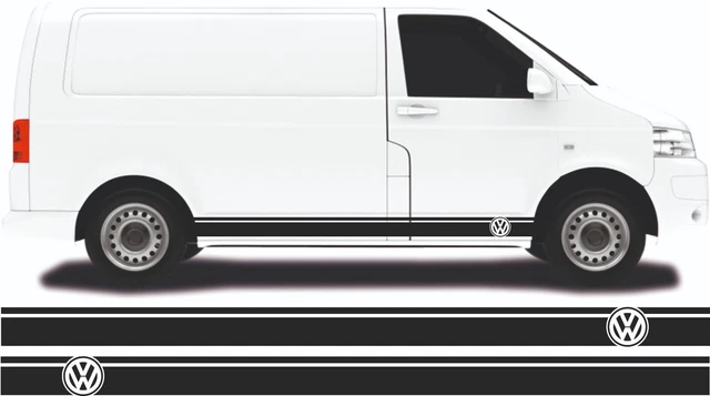 VW TRANSPORTER SIDE Stripes For Swb T4,T5,T6 - Vw Stickers/Graphics ...