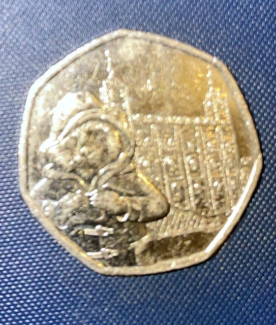 RARE PADDINGTON BEAR Tower of London 50p coin £5.42 - PicClick UK
