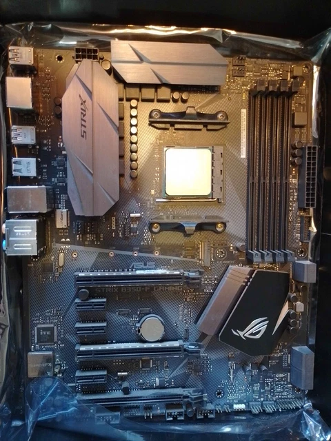 ASUS ROG STRIX B350-F Motherboard & AMD Ryzen 5 1600 R5-1600 6-Core 3.2 ...