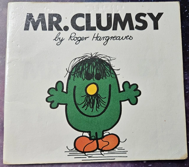 MR CLUMSY BY Roger Hargreaves 1978 Illustrated Mr Men Book (Paperback ...