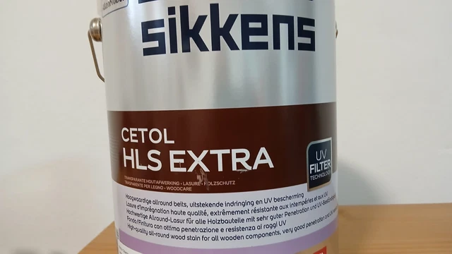 SIKKENS CETOL HLS EXTRA 5,0 LTR Dünnschichtlasur Holzschutzlasur ...