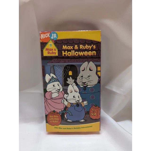 MAX & RUBY: Max & Ruby's Halloween Animated Vhs Video 6 Episodes Nick ...