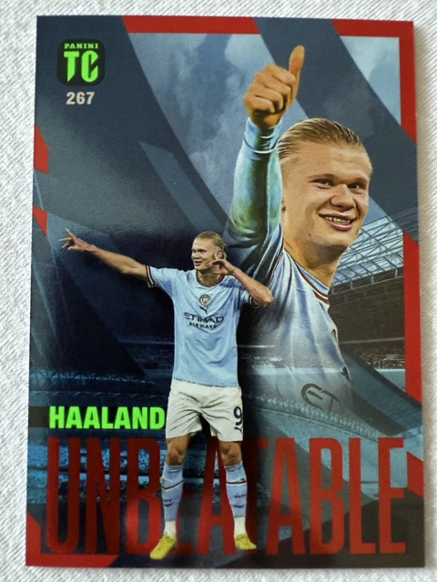 PANINI FIFA TOP Class 2023 Erling Haaland Unbeatable RED FLAG #267 EUR ...