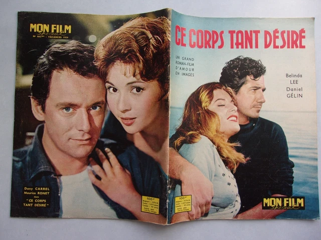 MON FILM & Ce Corps tant désiré " Belinda Lee-Daniel Gélin-Dany Carrel ...