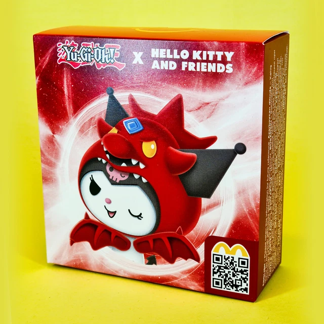 MCDONALD'S SANRIO YUGIOH x Hello Kitty Kuromi as Slifer the Sky Dragon ...