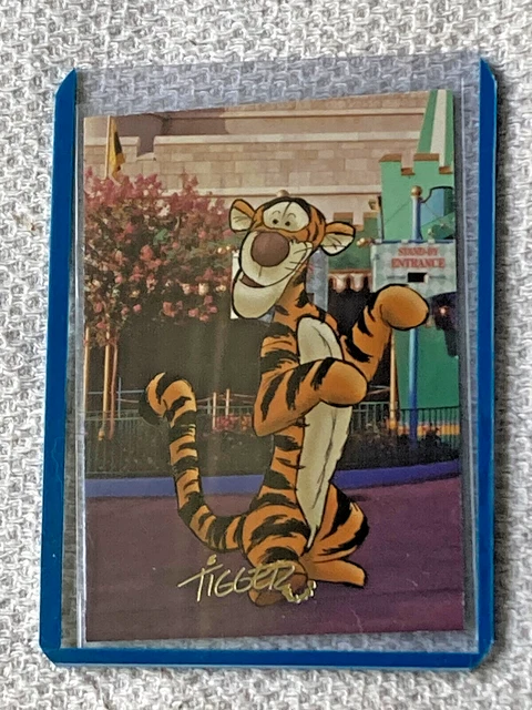 2001 WALT DISNEY World Signature Series I Card NM Tigger #16 Gold ...