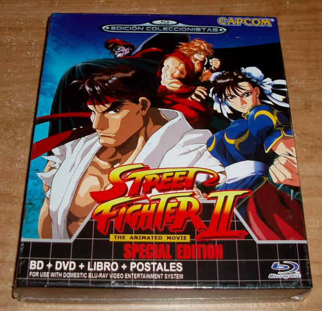 STREET FIGHTER II The Movie Edition Mega Spécial Bd + DVD + Libro ...