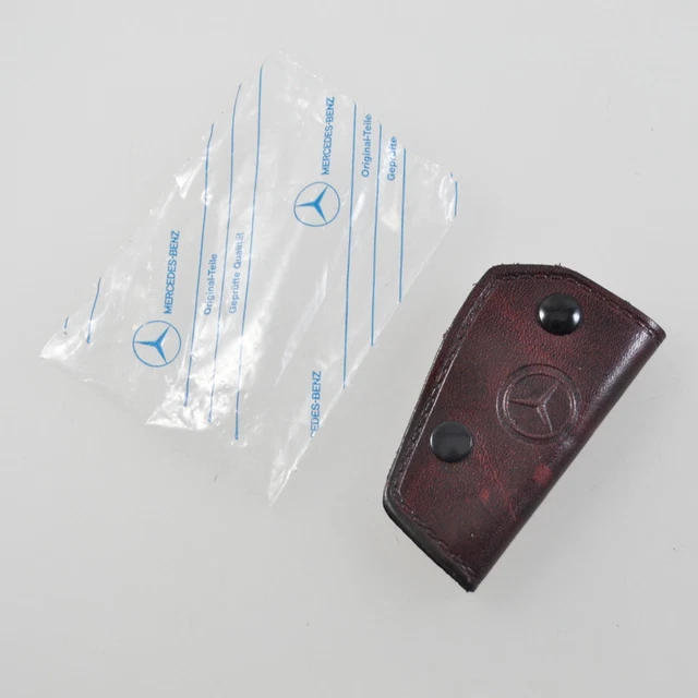 ORIGINAL VINTAGE MERCEDES-BENZ Schlüsseletui / Anhänger Leder (W123 ...