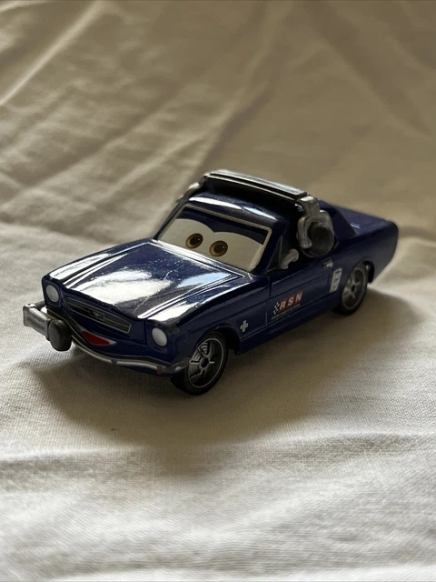 MATTEL DISNEY PIXAR Cars Diecast 1:55 Brent Mustangburger With Headset ...