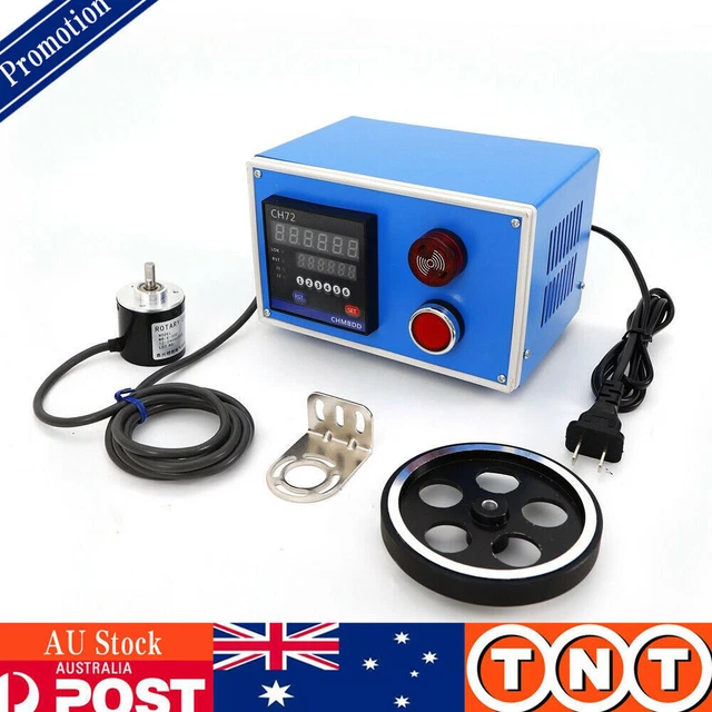 DIGITAL LENGTH COUNTER Roller Wheel Meter Counter Measuring Unit Encoder Tool $102.60 - PicClick AU