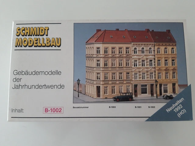 SCHMIDT MODELLBAU H0 B-1002 Stadt-Haus NEU Altstadt-Gebäude HO EUR 52 ...