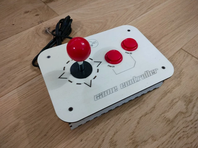 JOYSTICK CONTROLLER ARCADE box, new! Commodore, Atari, Amiga, MSX ...