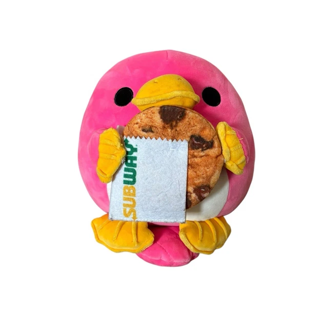ZURU WHITNEY THE Platypus With Subway Plush 10” Pink Kids Toy Cute £6. ...
