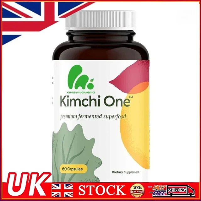 KIMCHI POWDER CAPSULES, Probiotics, Enzymes Supplements-UK £8.45 ...