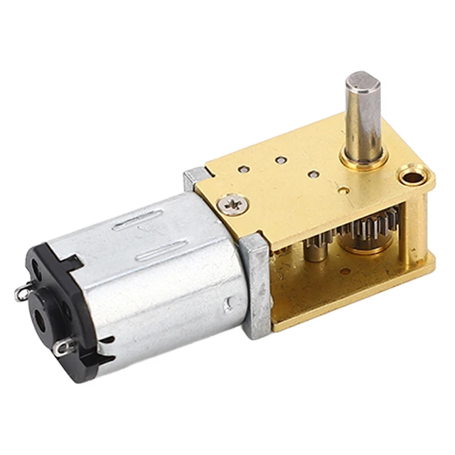 (15RMP)MICRO WORM GEARED Motor DC3V Mini Gear Motor High Efficiency ...