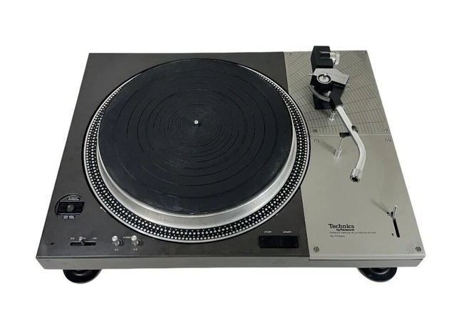 VINTAGE TECHNICS SL-1100A ~ Direct Drive Turntable ~ Power on / No Spin ...