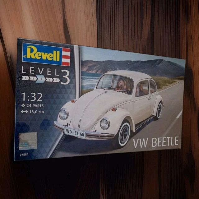REVELL MODELLBAUSATZ 07681 VW Volkswagen Beetle 1:24 ungeöffnet EUR 7 ...