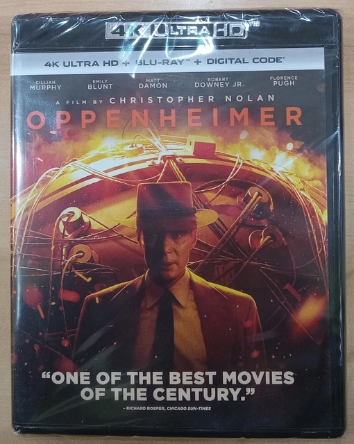 OPPENHEIMER *SEALED*NEW* 4K Ultra HD+Blu-Ray+Digital (2023) UHD Nolan EUR 21,11 - PicClick DE