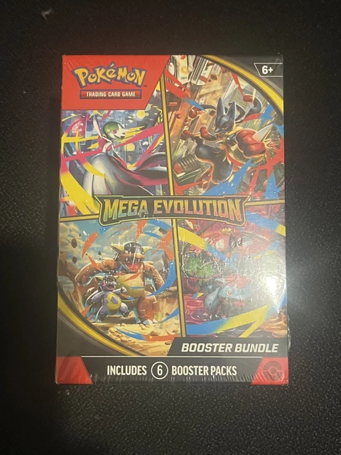 POKEMON MEGA EVOLUTIONS Booster Bundle (6 Packs) | New & Sealed 🚚 £39. ...