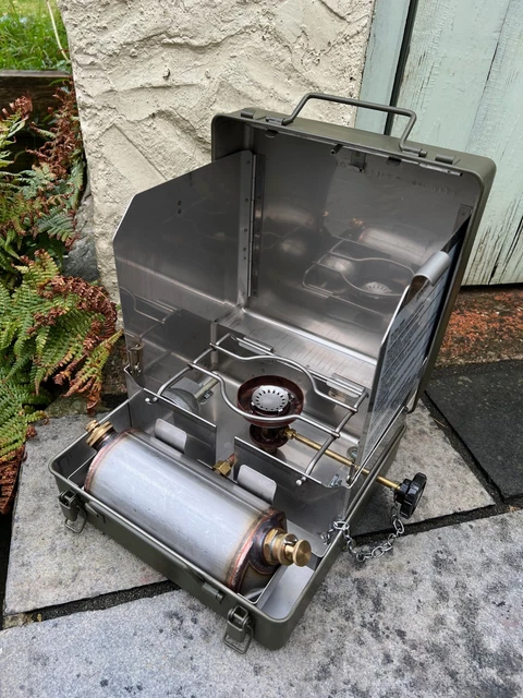 COOKER NO 12, British Army stove, kerosene or diesel, issued but unused ...