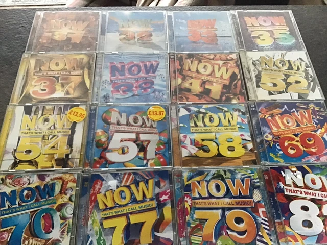 NOW THATS WHAT I Call Music Bundle X 16 £28.00 - PicClick UK