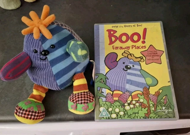 WHERE'S BOO! PLUSH And Faraway Places DVD 2 Discs R2 UK Cbeebies £25.00 ...