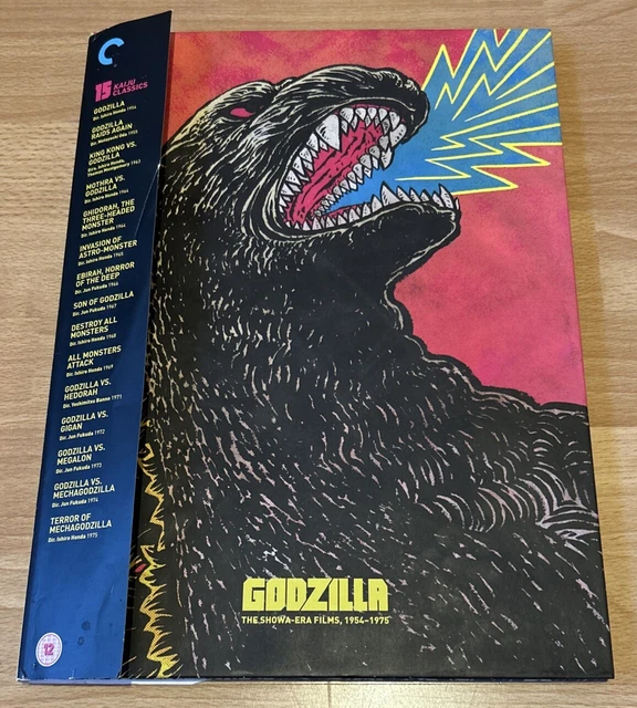 GODZILLA: THE SHOWA-ERA Films, 1954-1975 Criterion Collection Blu-ray ...