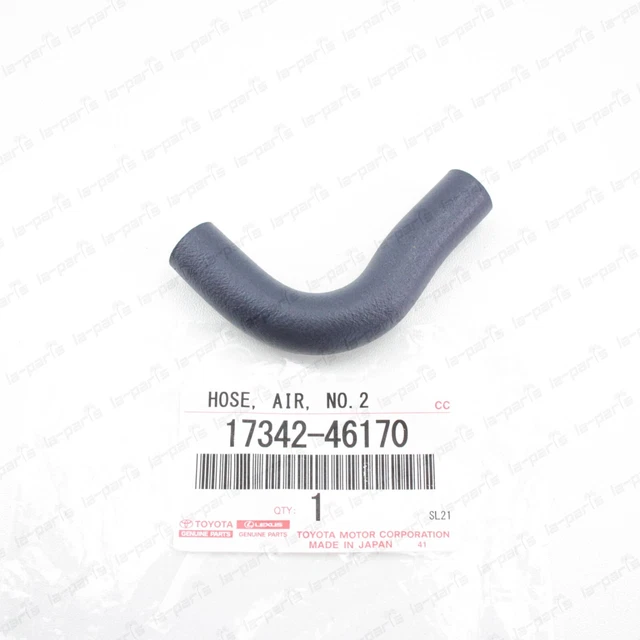 NEW GENUINE TOYOTA Supra JZA80 MK4 2JZGE Vacuum Air Hose 17342-46170 £ ...