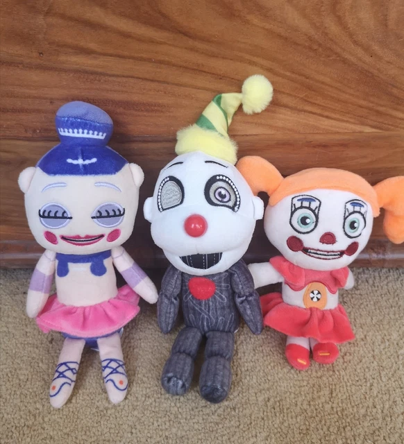 FUNKO FIVE NIGHTS At Freddys bundle sister location Plush Soft Toys Job ...