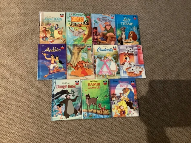 WALT DISNEY'S WONDERFUL World Of Reading Book Bundle X 11 Hard Back £10 ...