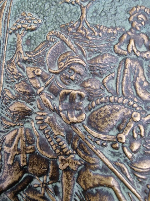 RARE COFFRET Boite Bronze Max Le Verrier En Forme De Livre Art Déco ...