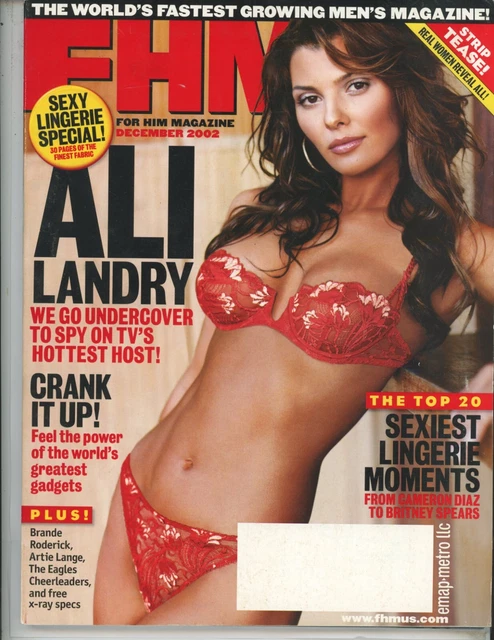 FHM MAGAZINE - December 2002 with Ali Landry on the cover £11.04 - PicClick UK