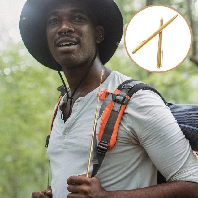 2 PCS FENG Shui Retractable Copper Dowsing Rods Portable Divining Rod ...