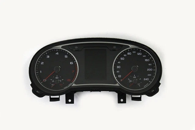 ORIGINAL AUDI A1 8X speedometer instrument cluster TFSI petrol ...