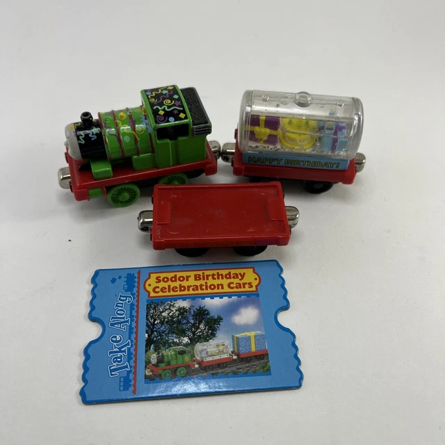 THOMAS & FRIENDS Take Along Sodor Birthday Celebration Toy Train ...