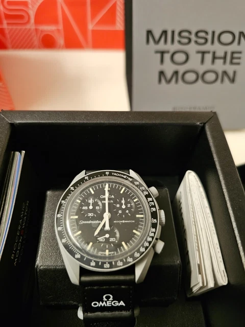 OMEGA X SWATCH Bioceramic Moonswatch Collection “Mission To The Moon ...