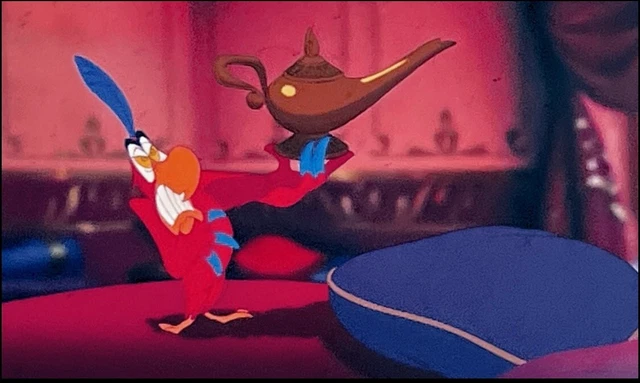 ALADDIN IAGO THE PARROT WALT DISNEY ANIMATION 35MM Publicity Slide ...