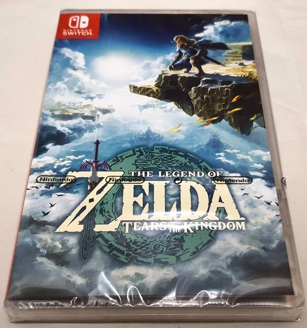THE LEGEND OF Zelda Tears of the Kingdom - Nintendo Switch - BRAND NEW ...