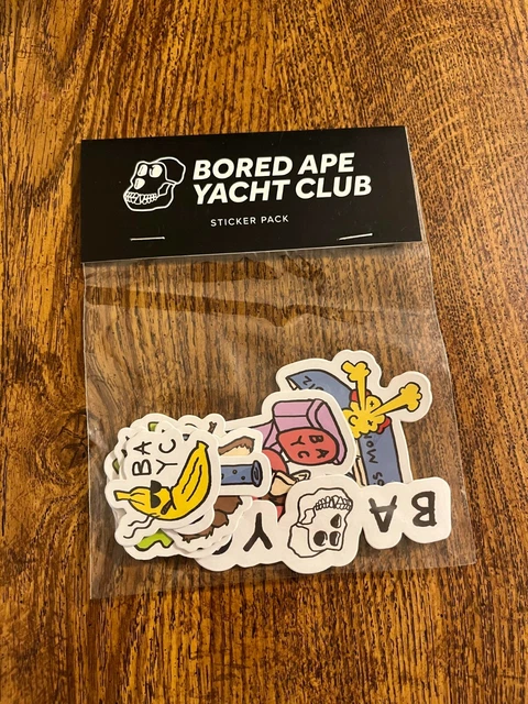 BORED APE YACHT Club Apefest Sticker Pack $75.00 - PicClick