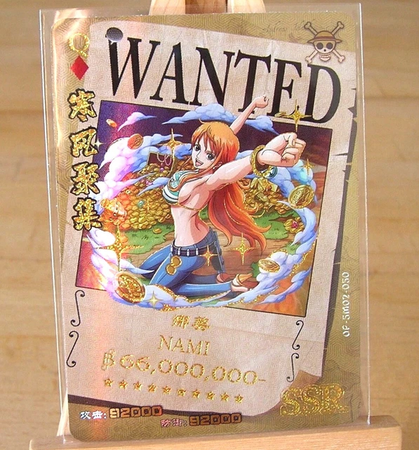 ÉDITION LIMITÉE NAMI ONE PIECE CARTE SSR OP-5M02-50 HOLO A ...