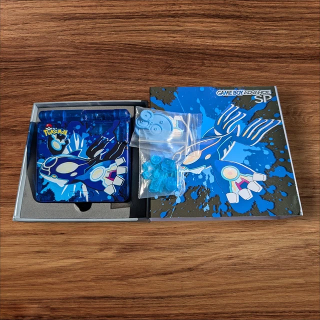 NINTENDO KYOGRE POKEMON Complete Shell Kit Game Boy Advance Sp Gba £44. ...