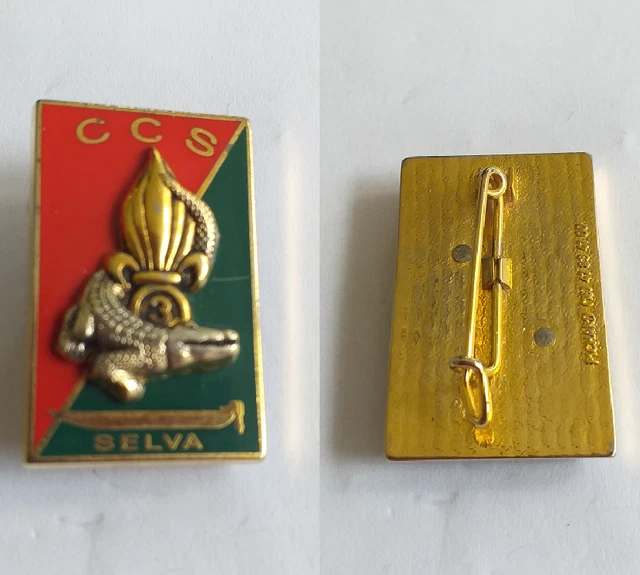INSIGNE DU 3° R.E.I C.C.S SELVA type 2 rouge vert EUR 9,00 - PicClick FR
