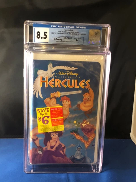 WALT DISNEY MASTERPIECE Collection VHS, 1997 Hercules, Sealed (A+ ...