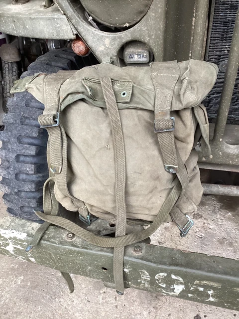 WW2 ORIGINAL DATED 1945 US army airborne paratrooper pack £100.00 ...